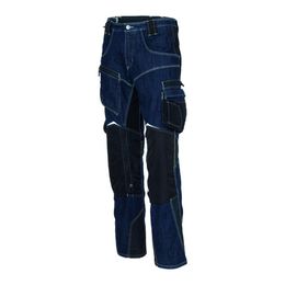 KÜBLER WORKWEAR Kübler Jeanshose PRACTIQ PSA 2 dunkelblau/schwarz Form 2951 Größe 42 ; Kübler Workwear (2951 6472-4899-42)