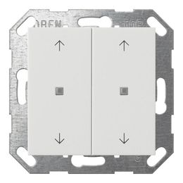 GIRA Taster Wippe KNX, 2f, Reinweiß 517403)