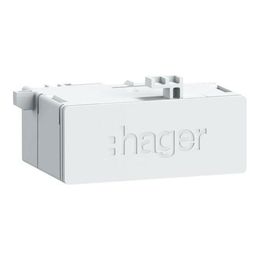 Hager RJ45-Buchse Patch 180°IP20 CAT6A ZZ45WAN2PP)