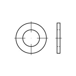 DIN 7989 -2 Stahl 16 Pk A&Uuml;H 17,5 x 30 x 8 feuerverzinkt tZn S ; Industrial Quality Supplies (079890240160000)