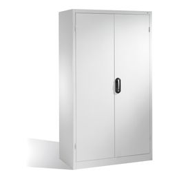 C+P Magazinschrank mit 97 Sichtlagerk&auml;sten und 3 Schubladen, H1950xB1100xT535mm Front Lichtgrau Korpus Lichtgrau ; C + P M&ouml;belsysteme (130276-68|S10019)