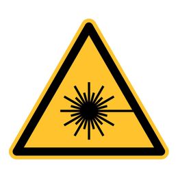 EICHNER Warnschild Warnung vor Laserstrahl (9225-12100-010)