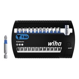 wiha Bit Set XLSelector 13-tlg. I T-Bit 50 mm PH, TORX, Sechskant 1/4" E6,3 I magnetischer Bithalter I Impact- & Schlagschrauber geeignet (41831))
