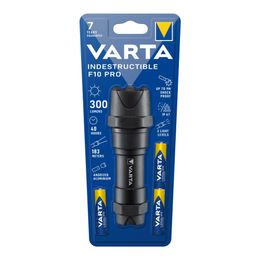 Varta Cons.Varta LED-Taschenlampe F10 Pro 3AAA m.Batt. IndestructibleF10Pro (18710101421)