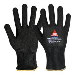 HASE Genua Black Basic Schnittschutzaus Sinomac&reg; Hybridgarn GENUA BLACK BASIC Schnittschutzaus Sinomac&reg; Hybridgarn Gr&ouml;&szlig;e 11 (508506-11)