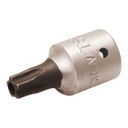 BGS-technic BGS Bit-Einsatz Antrieb Innenvierkant 6,3 mm (1/4") TS-Profil (f&uuml;r Torx Plus) mit Bohrung TS30 ; BGS technic (2355-TS30)