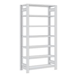 Regalwerk BERT Kanban-Regal Grundfeld 2 Regale hintereinander HxBxT 2000 x 1005 x 60 (B3-82220-60)