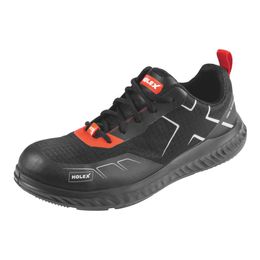 HOLEX Halbschuh schwarz / rot Sicherheitsschuh Move One, ESD, S1P, EU-Schuhgröße: 45 (092081 45)