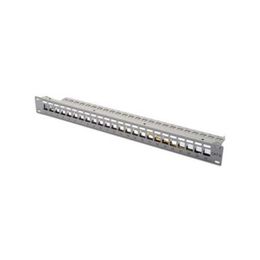 Digitus Modular Patch Panel gesch. 24Port,Blank,1HE,gr DN-91410)