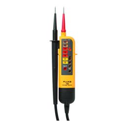 Fluke Fluke-T90 Spannungspr&uuml;fer | f&uuml;r die Messung von Wechsel- und Gleichspannung bis zu 690 V | Mit LED-Leuchten und Vibrationsalarm | Mit Lastpr&uuml;fung und Phasenpr&uuml;fung | 4016945)