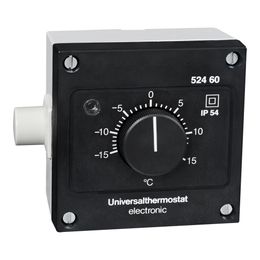 Moravia Thermostat spritzwassergesch&uuml;tzt Schutzart IP 54 mit Aussenskala (245.12.536)