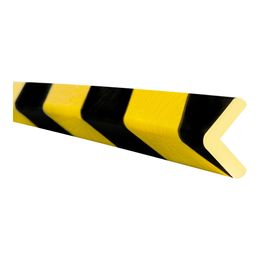 Moravia Prallschutz MORION Winkel Kantenschutz 26/26 mm L&auml;nge 5000 mm schwarz/gelb (422.26.236)