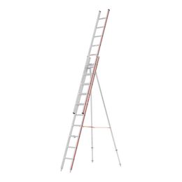 Hymer Obstbaumleiter zweiteilig 2x10 Sprossen mit Stahlseil, 305020)