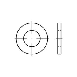 ISO 7089 A 4 200 Flache Scheiben, normale Reihe HV 30 (31 x 56 x 4 ) A 4 K ; Industrial Quality Supplies (070899449300000)