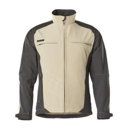 Mascot Dresden Soft Shell Jacke Gr&ouml;&szlig;e XS, hellkhaki/schwarz (12002-149-5509-XS)