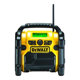 Dewalt Akku- und Netz-Radio für 10,8 - 18V FM/AM DCR019-QW)
