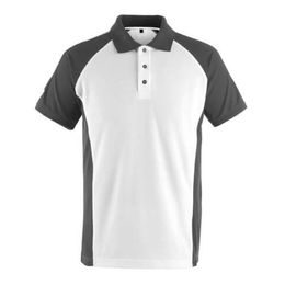 Mascot Bottrop Polo-shirt Größe XS, weiss/dunkelanthrazit (50569-961-0618-XS)