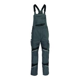 KÜBLER WORKWEAR Kübler Latzhose ACTIVIQ cotton+ anthrazit/schwarz Form 3450 Größe 23 ; Kübler Workwear (3450 3421-9799-23)