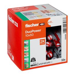 Fischer GOW Reparaturspachtel | 70 ml Tube, f&uuml;r die Reparatur von Rissen und L&ouml;chern in Holz, Metall und Kunststoff (535456)