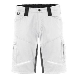 KÜBLER WORKWEAR Stretchshorts ACTIVIQ weiß/anthrazit Form 2950 Größe 54 ; Kübler Workwear (2950 5231-1097-54)