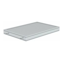 MUNK Plattform Aluminium geriffelt, Plattformlänge 1260 mm (632101)