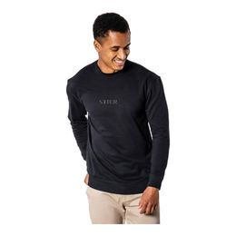 STIER Crew Sweat Style Embro XL Black (905834)