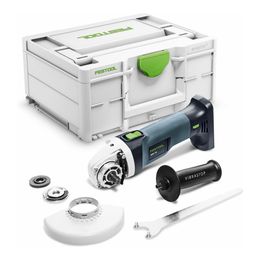 FESTOOL AGC 18-125 EB-Basic Akku-Winkelschleifer aus Kunststoff und Metall mit bürstenlosem Motor und Schutzhaube für Trenn- oder Schleifarbeiten, Ø 125 mm, ohne Akku und Ladegerät - 576825)