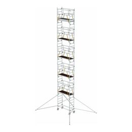 Munk Rollgerüst SG 0,75 x 1,80 m mit Ausleger Plattformhöhe 10,35 m (154049)