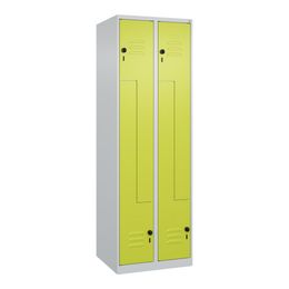C+P Z-Spind Classic PLUS, 4 F&auml;cher, 1850x600x500mm, 7035/0024 Verschluss Sicherheits-Drehriegel ; C + P M&ouml;belsysteme (080003-204|S10002)