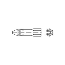 ART 89817 RN-Bit PH 2 x 25 Kreuzschlitz 10 Bits im Beutel S ; Industrial Quality Supplies (898170050020025)