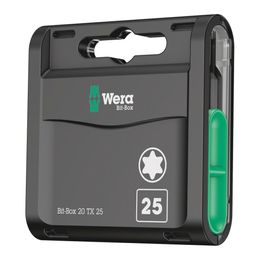 Wera Bit-Box 20 TX, TX 25 x 25 mm, 20-teilig (05057773001)