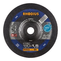 Rhodius PROline XTK67 Extradünne Trennscheibe 180 x 1,5 x 22,23 mm (206034)