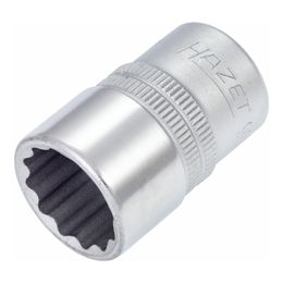 Hazet Doppel-6-Kant-Steckschl&uuml;ssel-Einsatz 900AZ s: 11/16" Vierkant hohl 12,5 mm (1/2") (900AZ-11/16)
