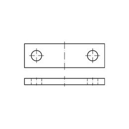 DIN 15058 Achshalter Stahl 50 x 12 ; Industrial Quality Supplies (150580000500012)