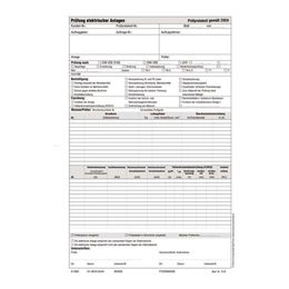 Beha-Amprobe FTC00001278D Pr&uuml;fprotokollblock nach DIN VDE 0100 aus Papier f&uuml;r Pr&uuml;fungen nach DIN VDE 0100, 2146070)