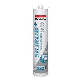 Soudal Silikon Silirub+ S8100 300ml Basalt (135728)