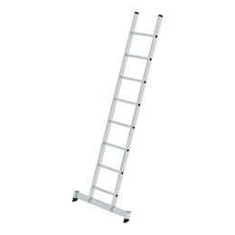 MUNK Aluminium-Anlegeleiter nivello®-Traverse 8 Sprossen (010308)