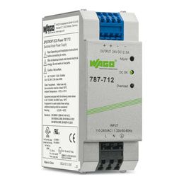 WAGO Walther Werke CEE NEO Wandgerätestecker schräg, 16 A 5 P 400 V 6 h, IP54, Typ: FW710506CC (787-712)