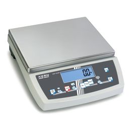KERN CKE 16K0.1 Zählwaage mit Wägeplatte und Ziffernhöhe 18 mm,)