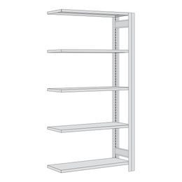 Regalwerk BERT Lagerregal Anbaufeld HxBxT 2000x875x400mm 5 Fachb&ouml;den Fachlast 350kg (B3-59109-40)