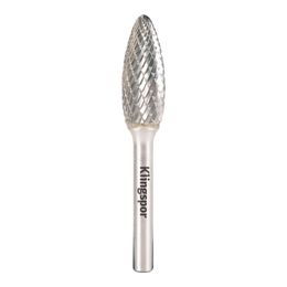 Klingspor HF 100 H Hartmetallfräser, 9,6 x 19 x 6 mm Kreuzverzahnung (297074)