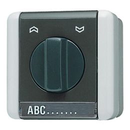 Jung Jalousie-Drehschalter 10AX 250V 1-pol. 834.10 W (834.10W)