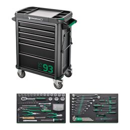 Stahlwille 93/130 Werkstattwagen TTS 93 inkl. 130-tlg. Premium-Werkzeugsortiment (98830177)