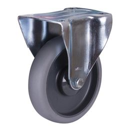 VARIOfit Bockrolle 125 x 32 mm grau (thermoplastisch) ; Cordes (bpg-125.050)