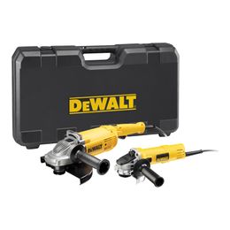 Dewalt Winkelschleifer Doppelset 230/125mm DWE494TWIN-QS)