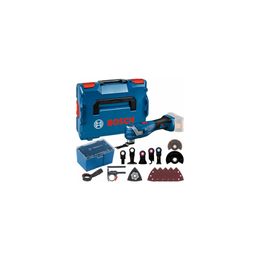 Bosch Akku-Multi-Cutter GOP 18V-34, Starlock Tauchs&auml;gebl&auml;tter+diverses Zubeh&ouml;r, L-BOXX (06018G2002)