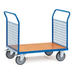 Fetra Doppel-Stirnwandwagen 1521 - Tragkraft 600kg TPE-Reifen)