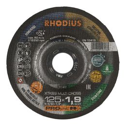 Rhodius PROline XT69 MULTI CROSS Extradünne Trennscheibe 125 x 1,9 x 22,23 mm (211452)