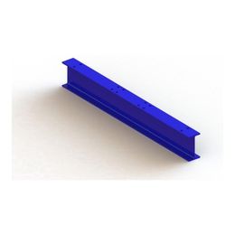 META Kragarmregal Doppelfuß IPE140 2x500 mm (1240) Enzianblau für Multistrong M (74821)