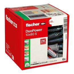 Fischer D&uuml;bel DuoPower 10x80 S LD (538257)